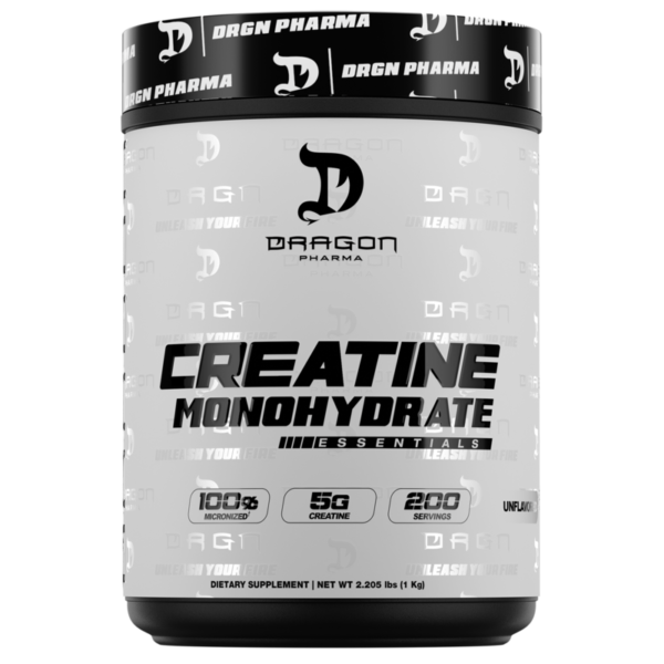 Dragon Pharma Creatina Monohidratada – 1kg 200 servicios - Fitness ...